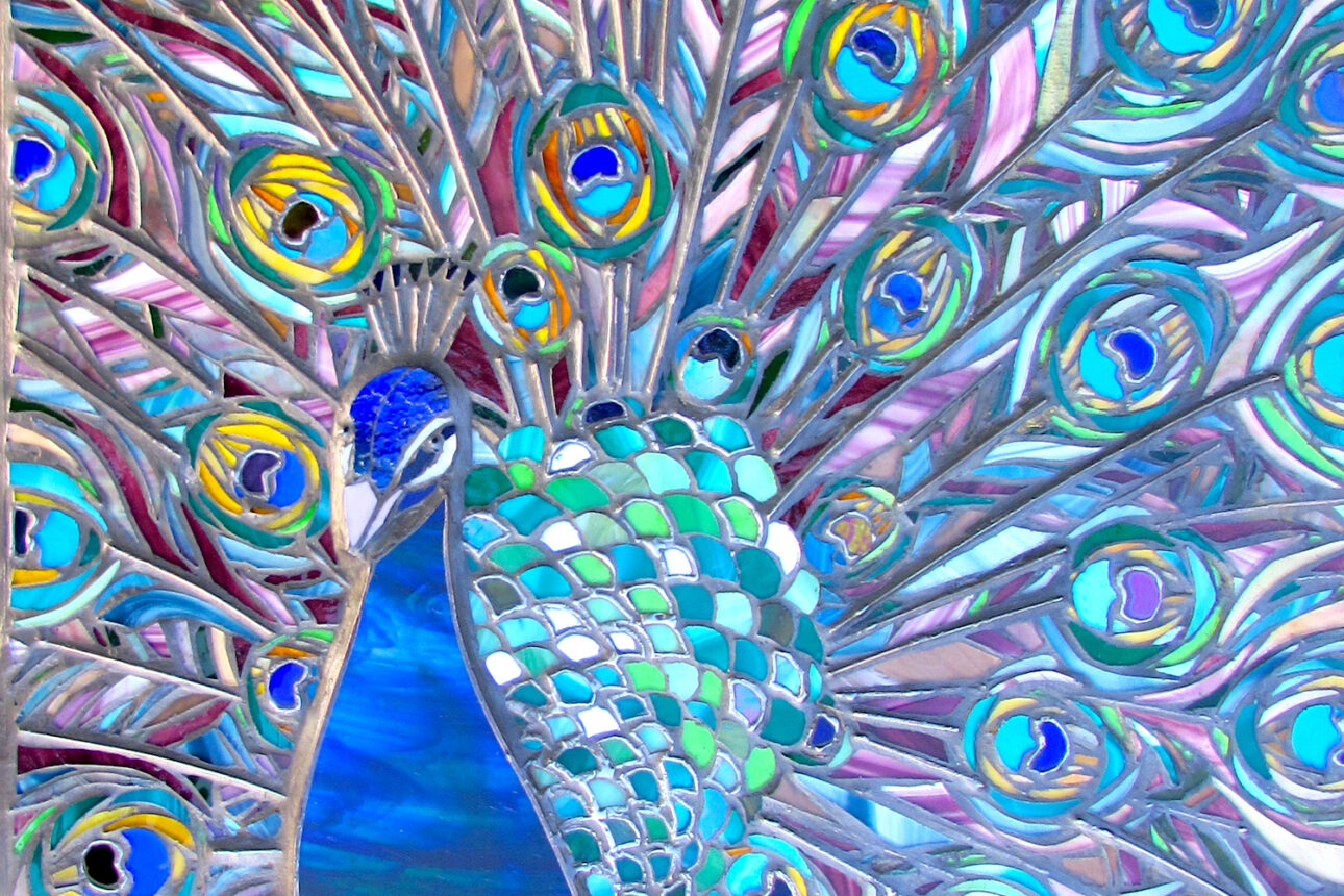 Peacock Commission - Unique in Glass